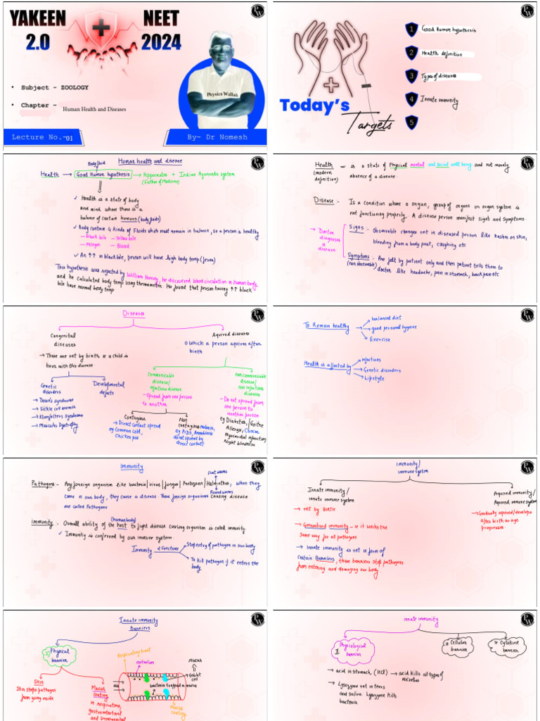 N-up-PDF 65cde5a11234170018fe053e ## Human Health and Diseases 01 Class ...