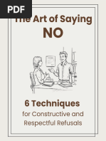 Improving Your Ability To Say No DBT Worksheet | PDF | Dialectical ...