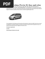 Fuse Box Diagram Honda CR-V (2007-2011) | PDF | Headlamp | Motor Vehicle