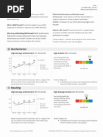 2025 MAP Growth Norms Quick Reference NWEA Onesheet 1 | PDF | Standard ...