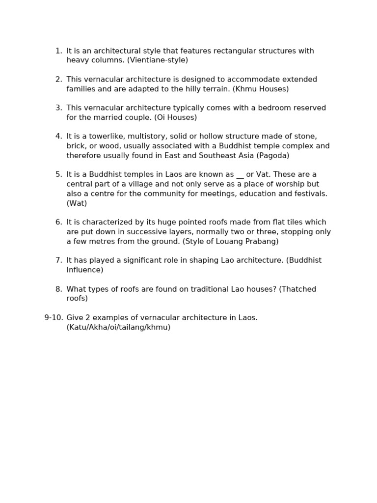 It Is An Architectural Style That Features Rectangular Structures With ...