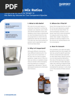 Calculating Equivalent Weight of Epoxy Mixtures PDF | PDF | Teaching ...