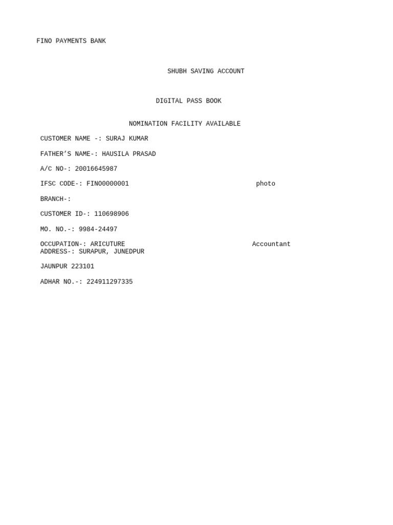 Account Setup | PDF