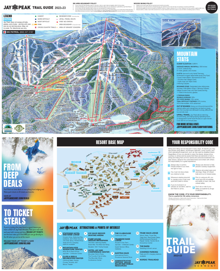 JPR TrailMap Winter 2022+23 | PDF | Racing | Individual Sports