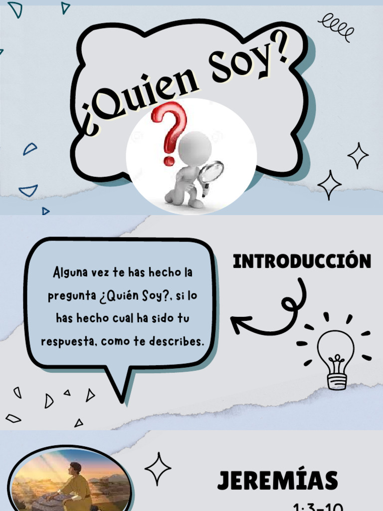 ¿Quien Soy | PDF