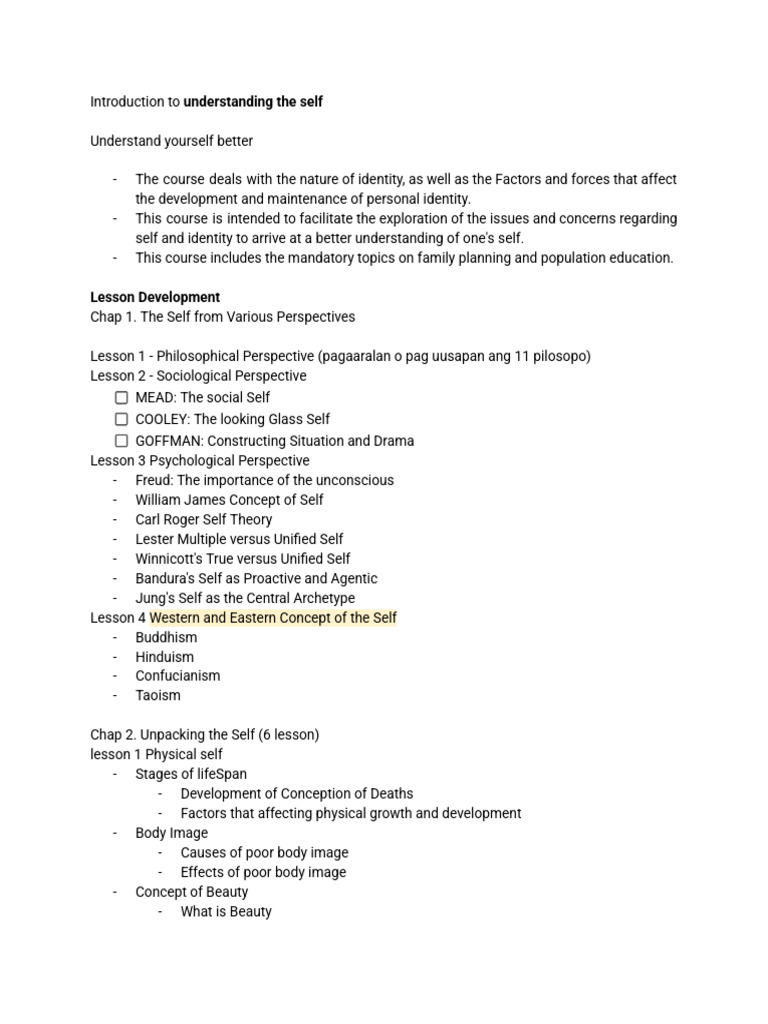 Exploring Personal Identity and Self | PDF | Philosophy Of Self | Self