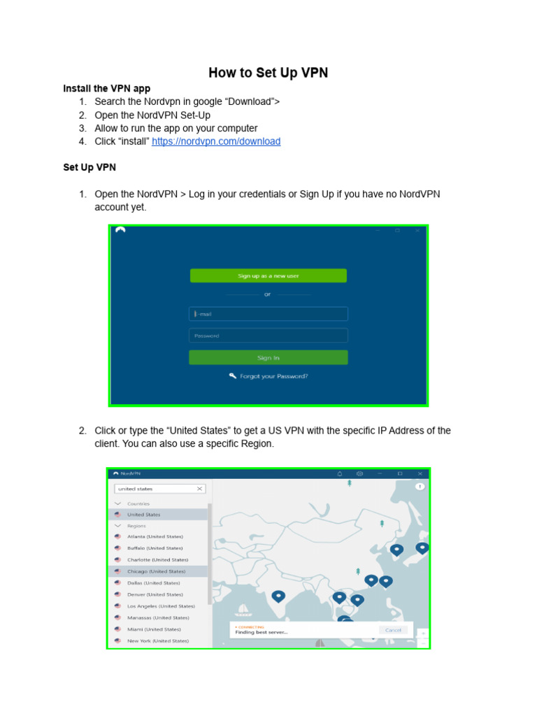 How Toset UpVPN | PDF