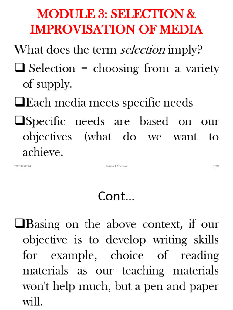 CT 201 Modules 3 | PDF | Teachers | Learning