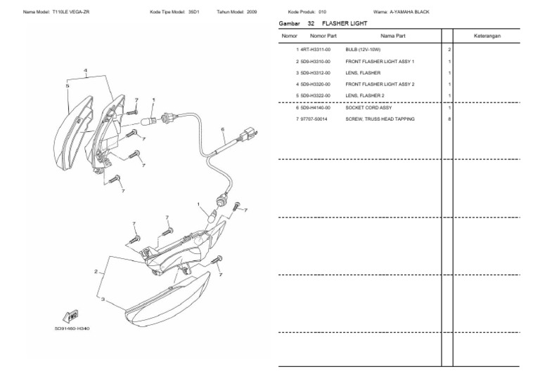 T110le Vega-Zr Flasher Light | PDF