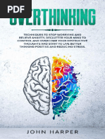 Stop Overthinking Ebook ENG | PDF | Anxiety | Psychological Trauma