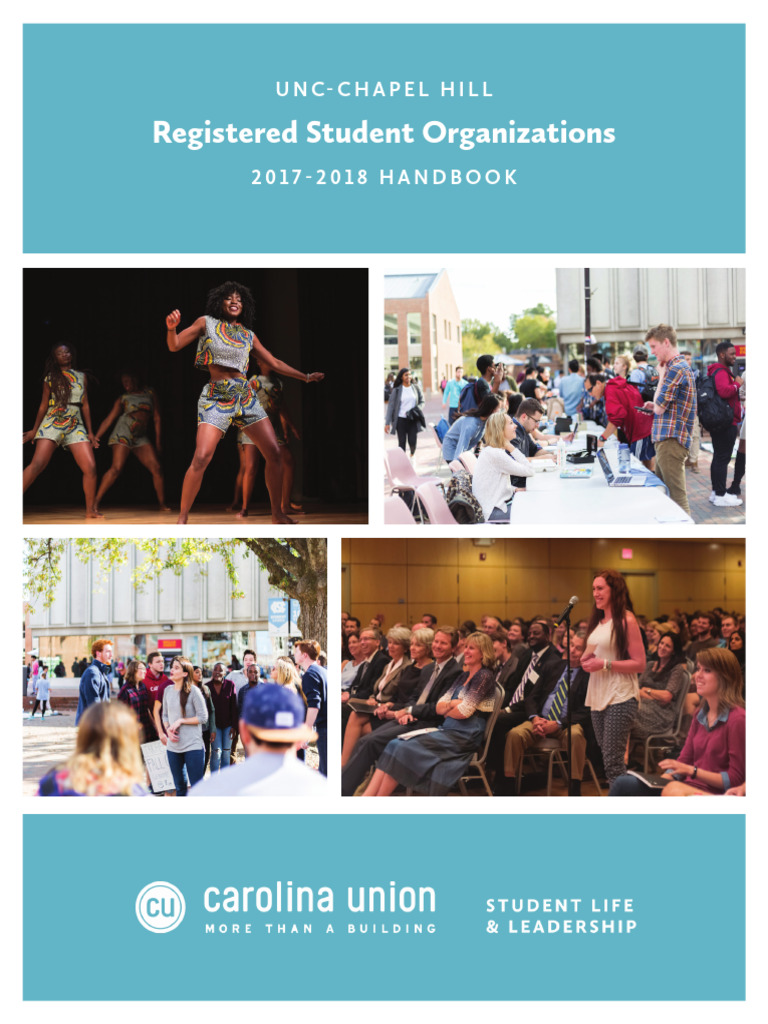 2017-2018 Student Organizations Handbook | PDF | University Of North ...