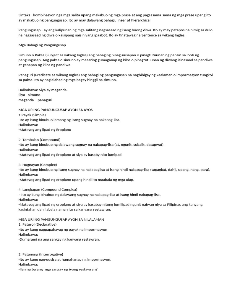 Sintaks | PDF