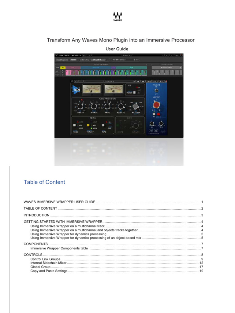Immersive Wrapper | PDF | Sound Recording | Sound Production Technology