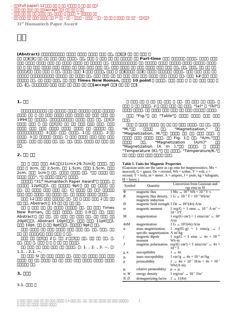 31st Full Paper Sample High | PDF
