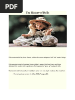 Evolution of Dolls Through History | PDF | Dolls | Porcelain