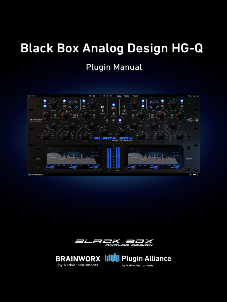 Black Box Analog Design HG-Q Manual | PDF | Equalization (Audio) | Computer Engineering