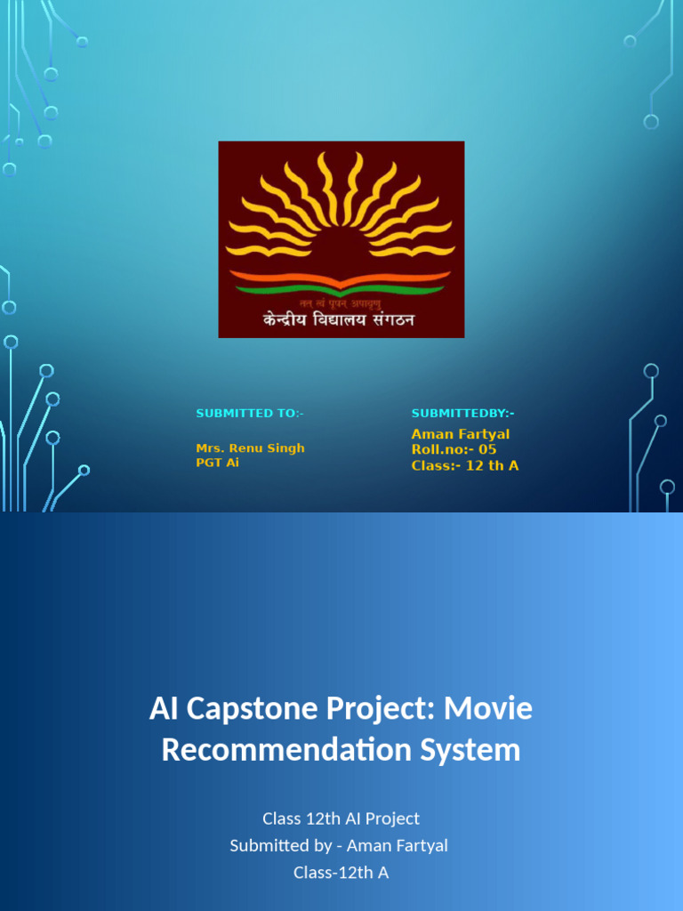 Class 12 Ai Project Pdf Applied Mathematics