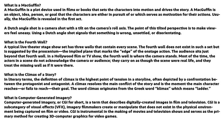 Understanding MacGuffins in Film | PDF