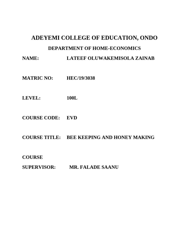 Beekeeping Basics: Honey Bee Colony Structure | PDF | Honey Bee | Beekeeping