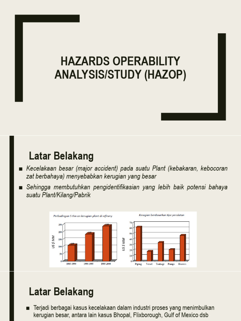 Analisis HAZOP untuk Identifikasi Bahaya | PDF
