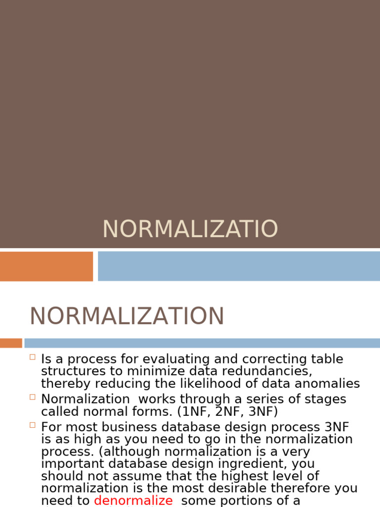 NORMALIZATIOn-2014 | PDF