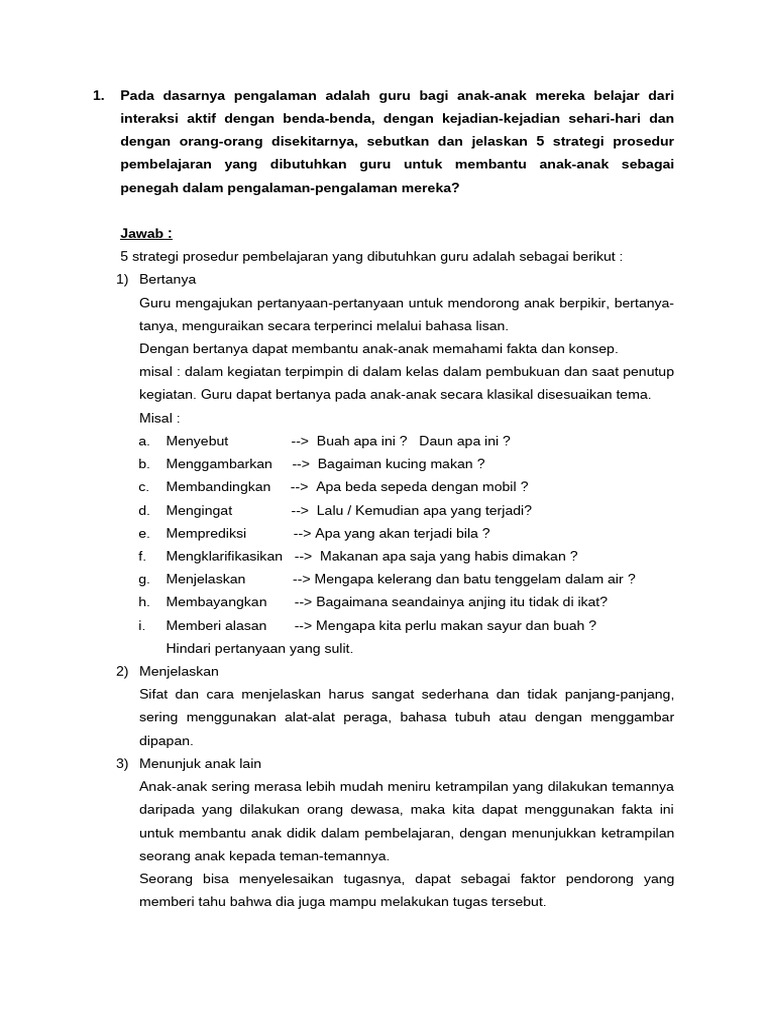 bermain dan permainan anak 1 | PDF