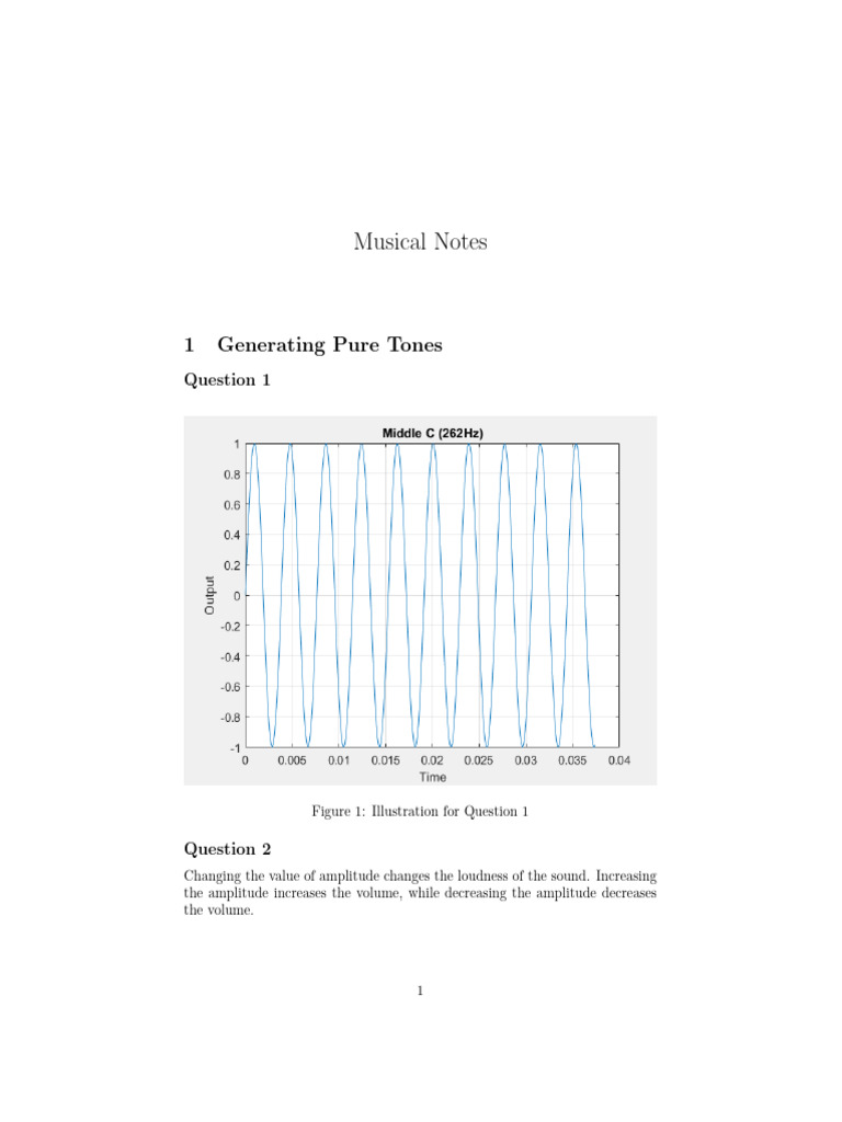 Notes Signals | PDF | Pitch (Music) | Sampling (Signal Processing)