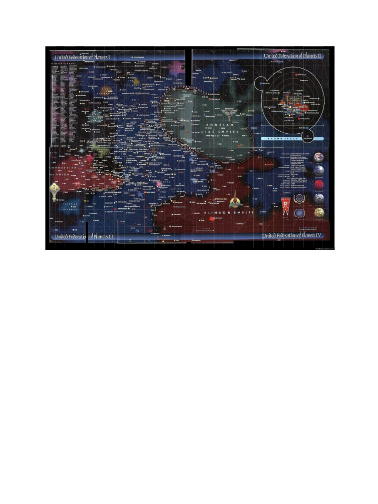 Star Trek Galaxy Map | PDF