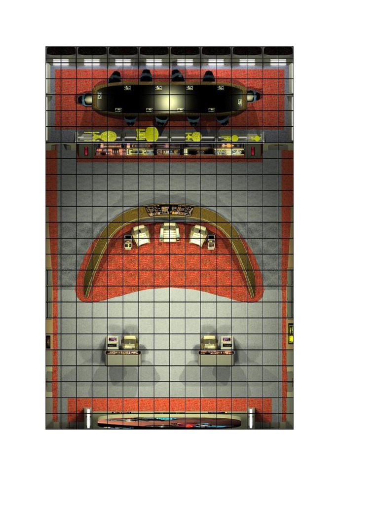 Star Trek TTRPG TNG Bridge Map | PDF