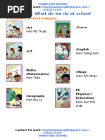 Pre A1 Starters Vocabulary List | PDF | Grammar | Linguistics