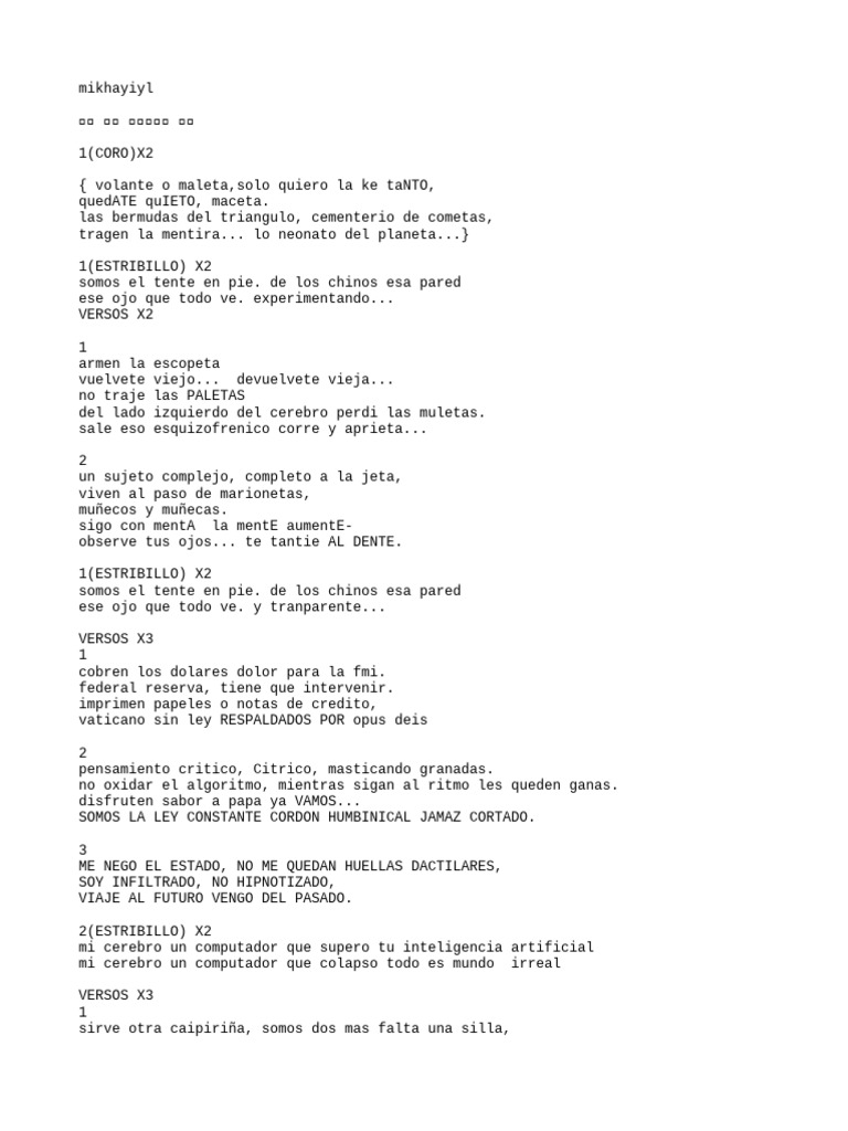 Volante o Maleta | PDF