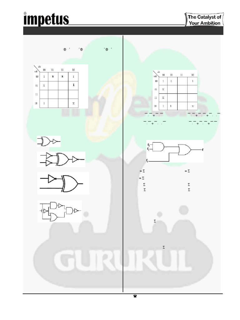 Logic Functions and Minimization - 01 | PDF | Mathematical Logic | Boolean Algebra