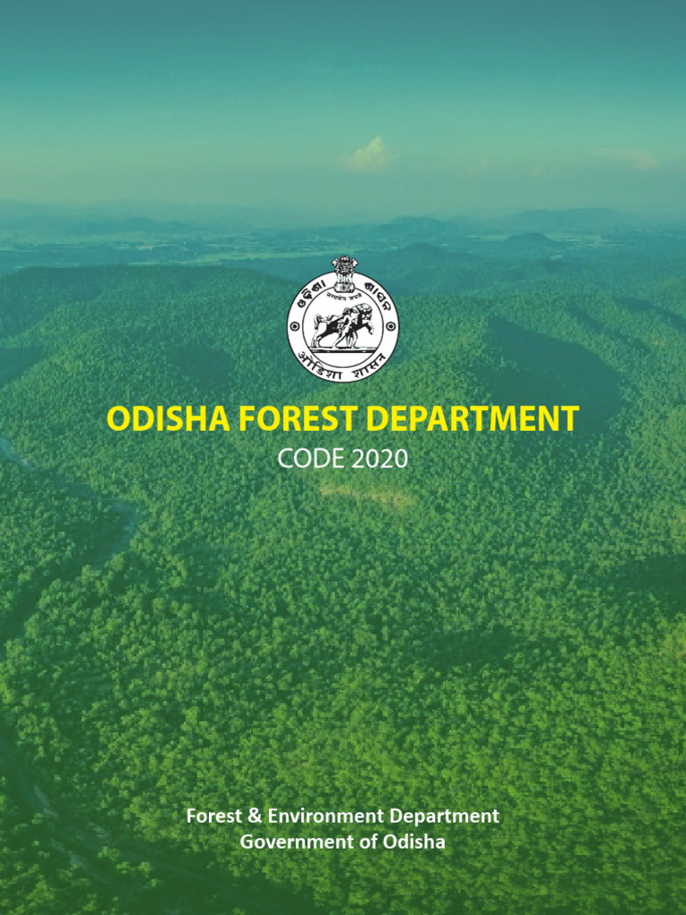 Odisha Forest Department Code 2020 | PDF | Forests | Forestry