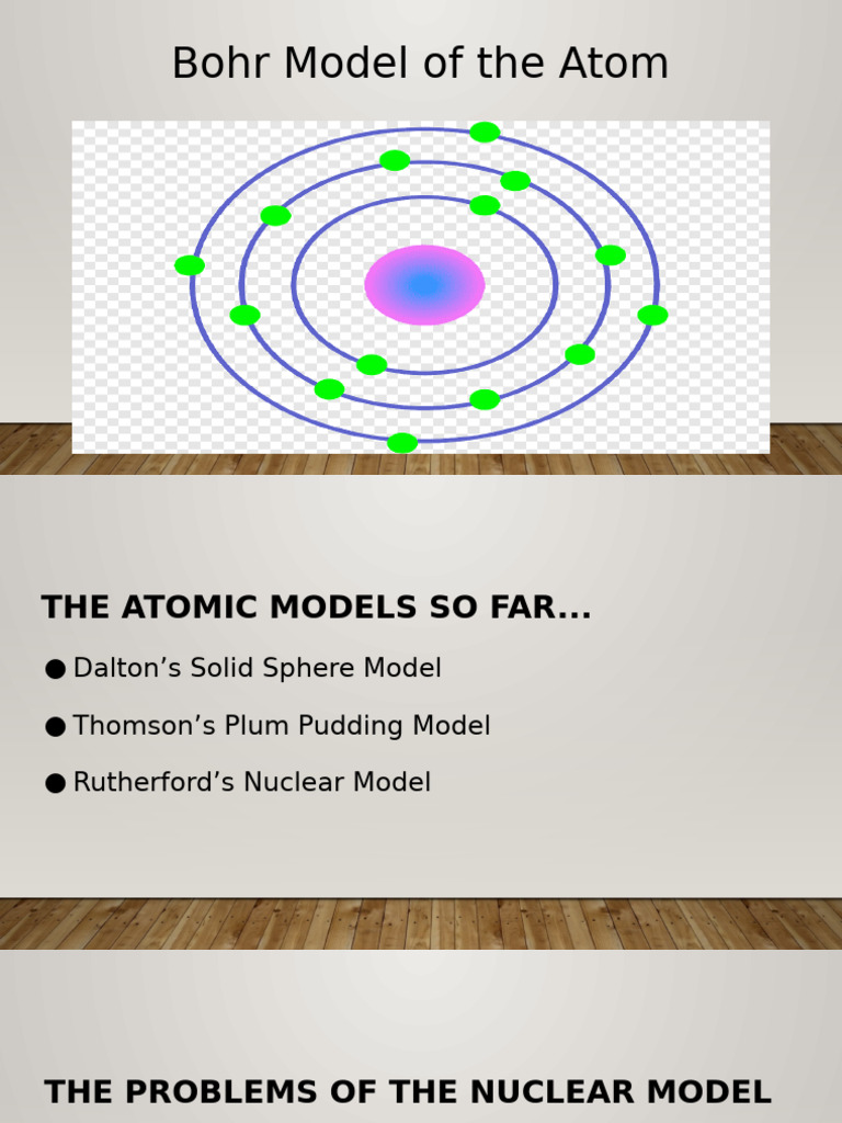 3bohr Model of The Atom | PDF | Energy Level | Electron