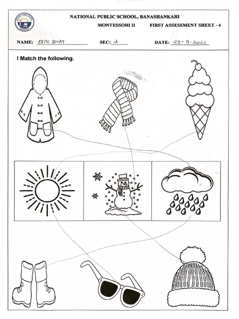 First Assesment - Sheet4 - Ojas Bhat | PDF