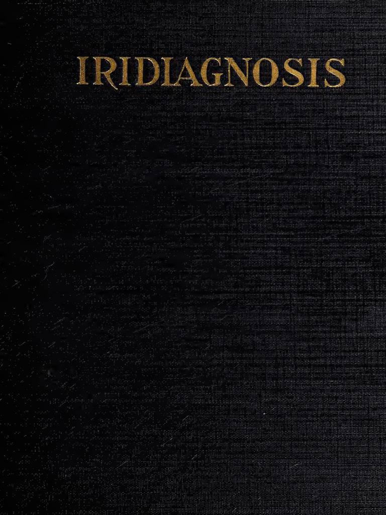Iri Diagnosis | PDF | Human Eye | Cornea