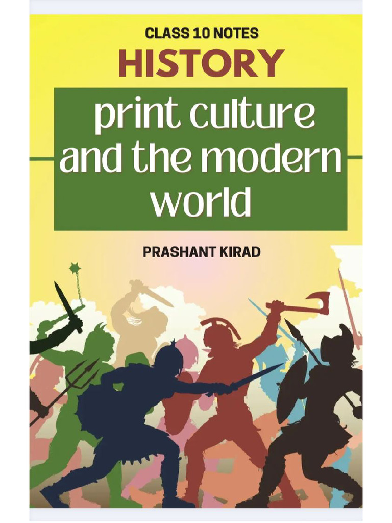 Print and Culture History 10 | PDF