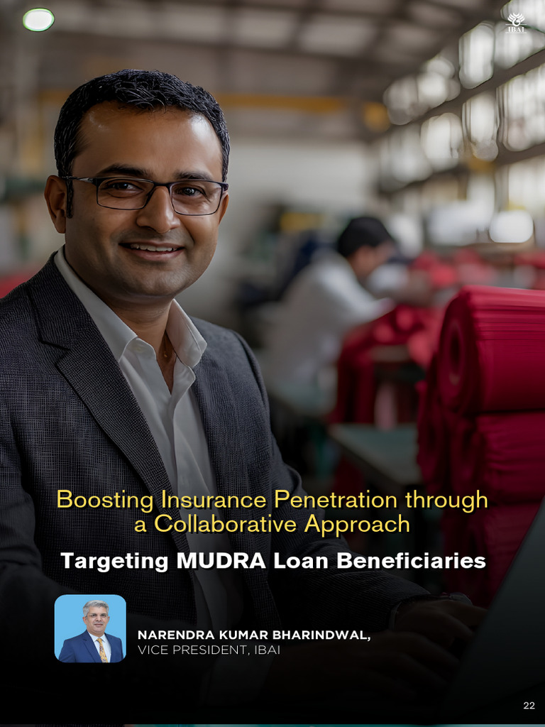Insurance For MUDRA Loan Beneficiaries | PDF | Insurance | Loans
