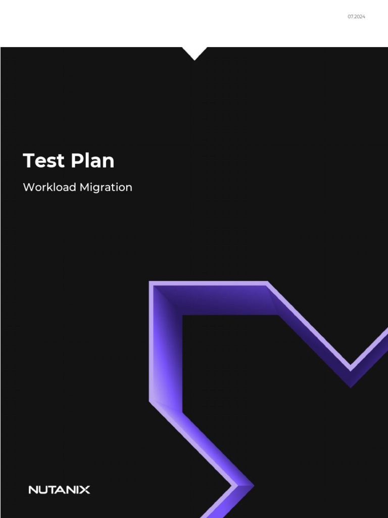 Workload Migration Test Plan Overview | PDF | Hyper V | Virtual Machine