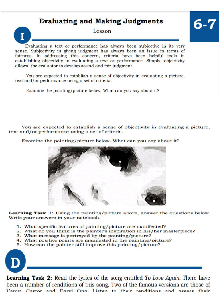 ENG10 Q1 Lesson 6 7 PDF | PDF