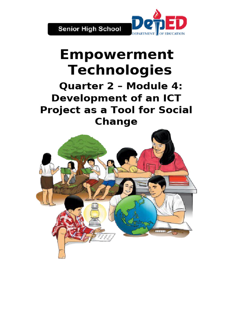 ETECH - ADM - Q2-4 - Develop An ICT Project | PDF | Copyright | Fair Use