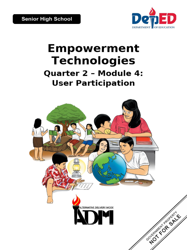 ETECH ADM Q2-4 User-participation | PDF | Learning | Tag (Metadata)