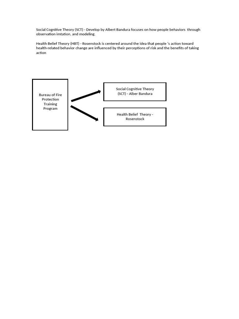 Social Cognitive Theory | PDF