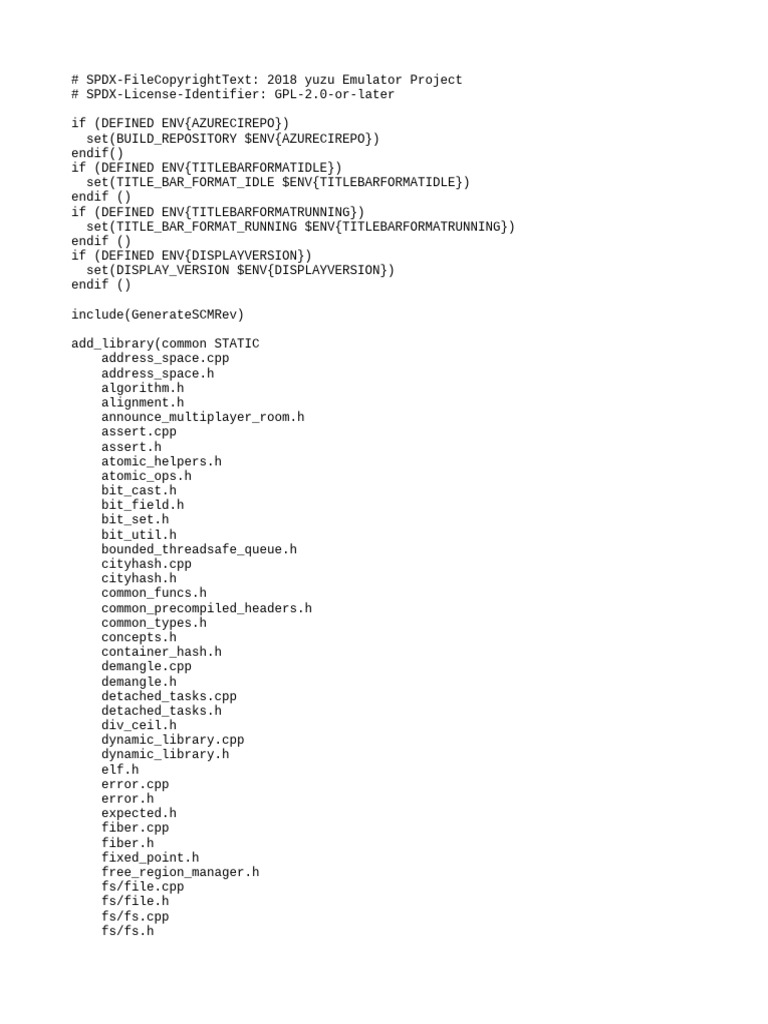 CMakeLists | PDF | Computer Engineering | System Software