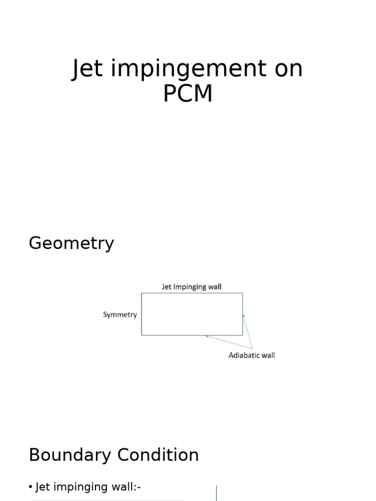 Jet Impingement | PDF