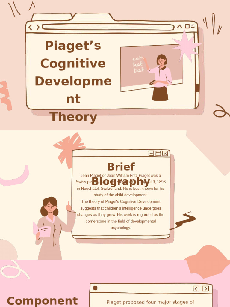 Piaget | PDF | Cognitive Development | Thought