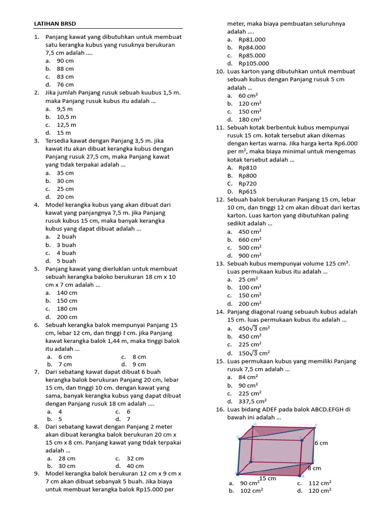 2024 Viii Brsd Part 1 | PDF