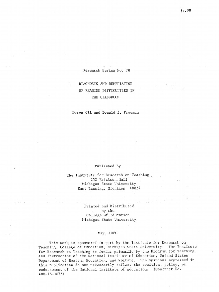 Doron and Freeman 1 | PDF