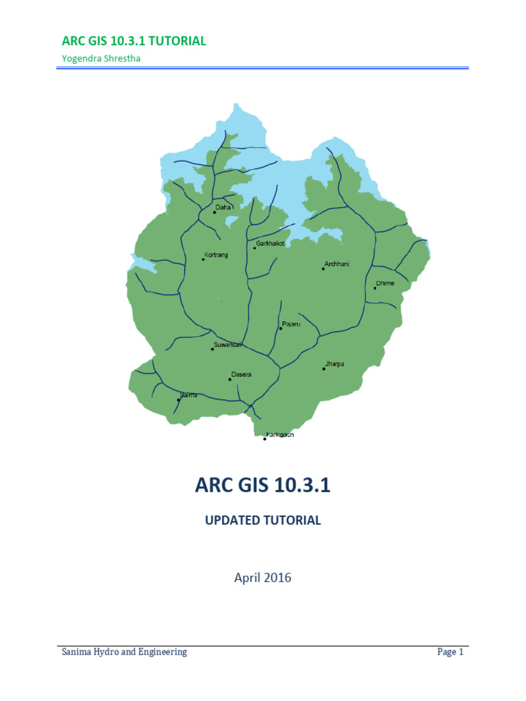 Arc Gis - Catchement Calculation | PDF | Arc Gis | Geographic Information System