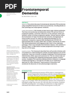 Criteria For Behavioural Variant FTD | PDF | Human Diseases And ...